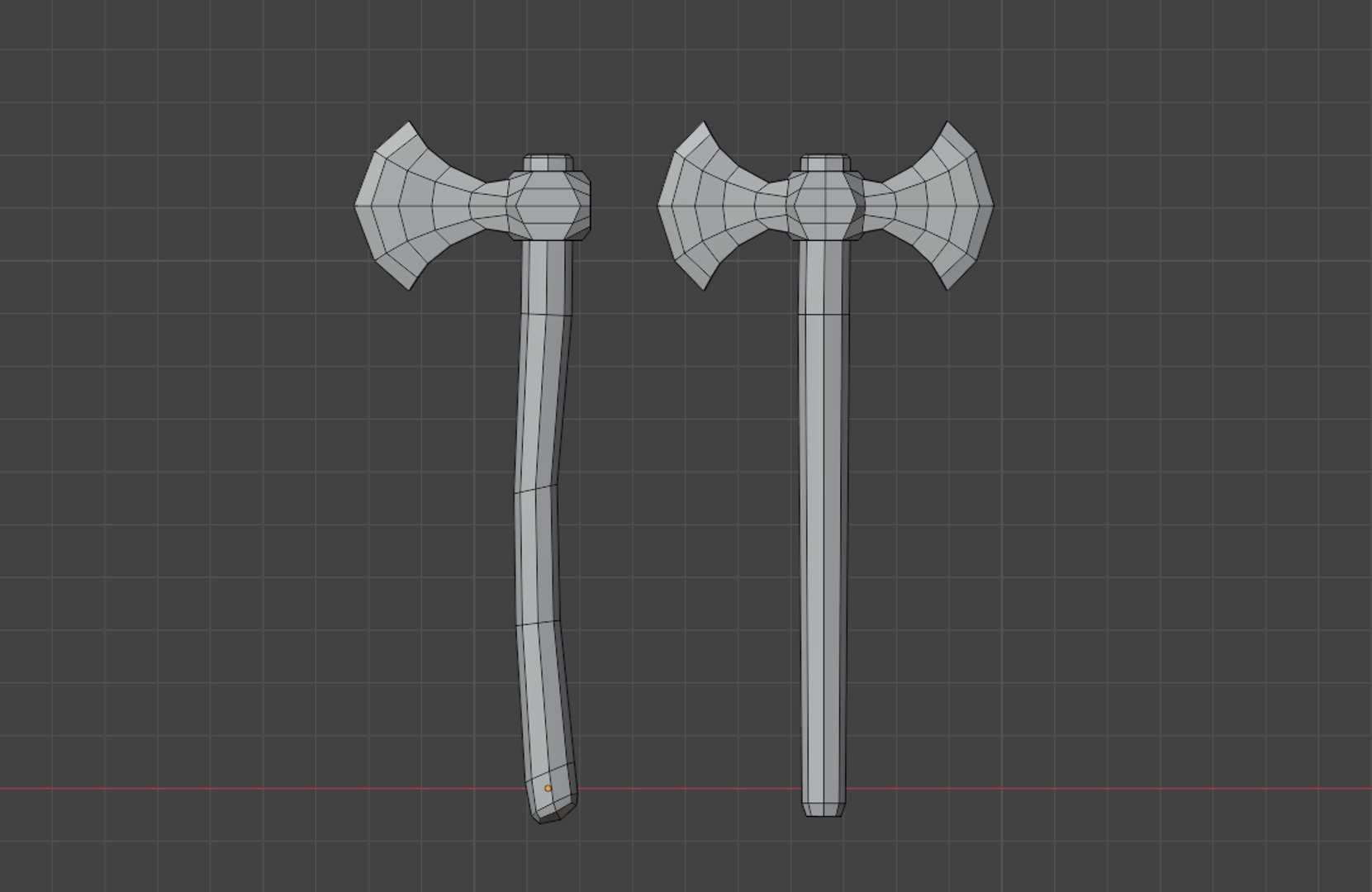 Pack Of 13 LowPoly Axes 3D Model - TurboSquid 1935100