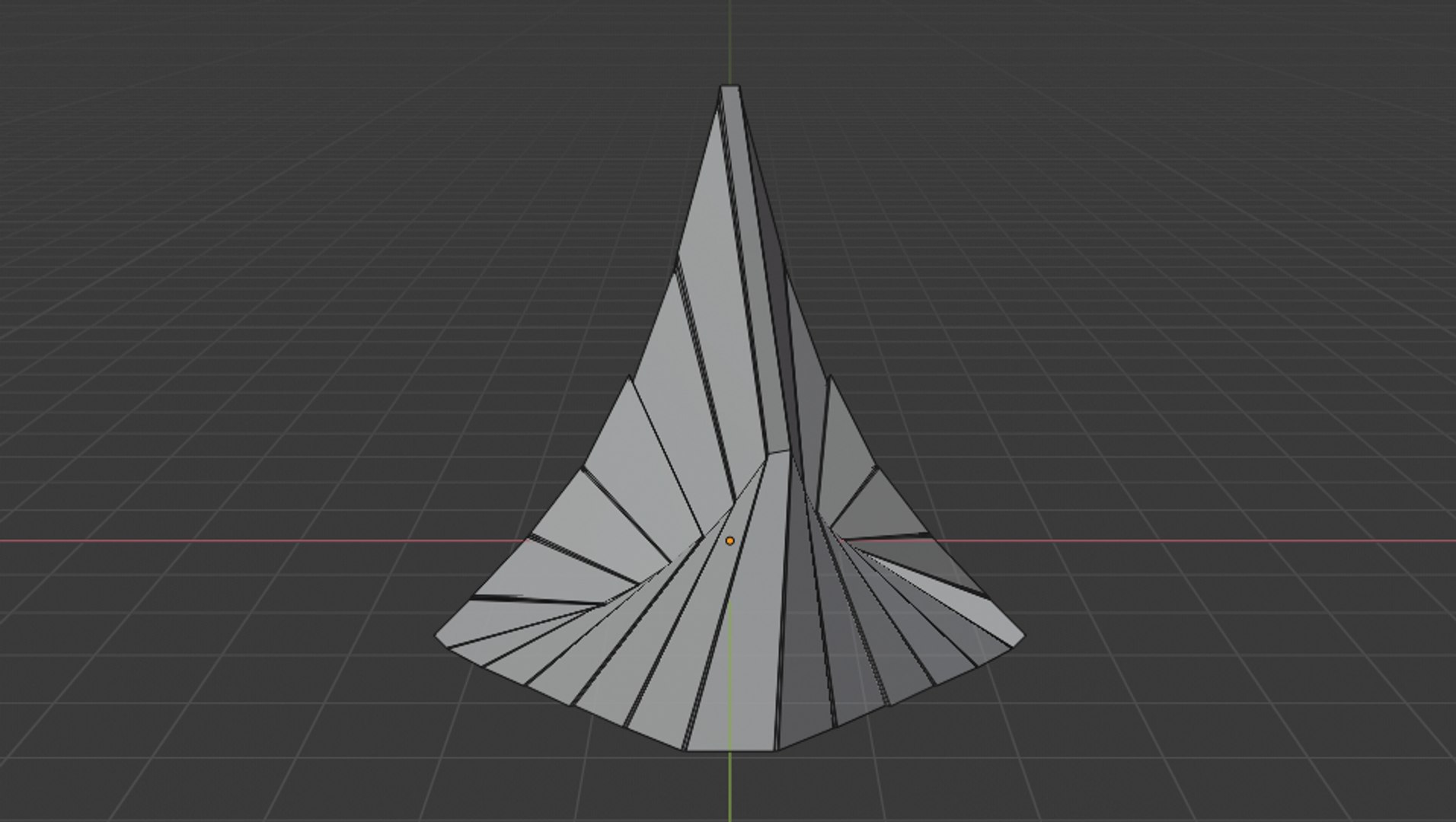 3D artistic decorative peak structure model - TurboSquid 1599651