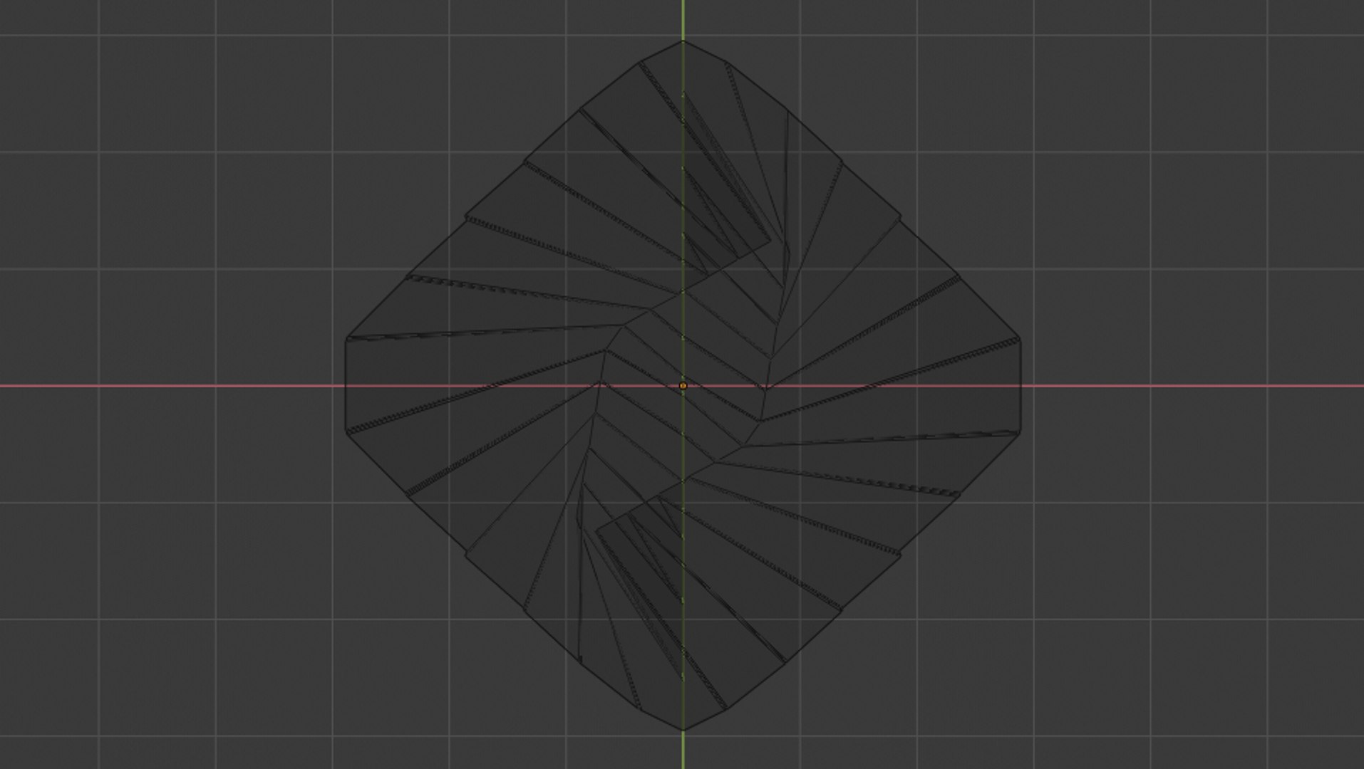 3D artistic decorative peak structure model - TurboSquid 1599651