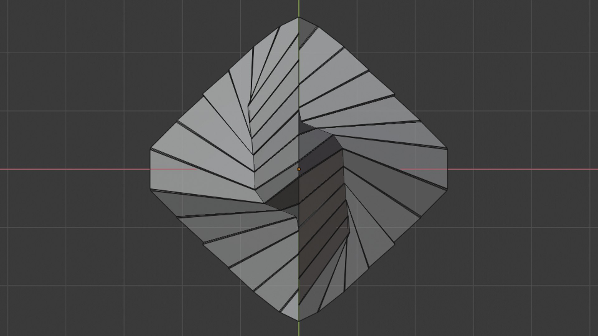 3D artistic decorative peak structure model - TurboSquid 1599651