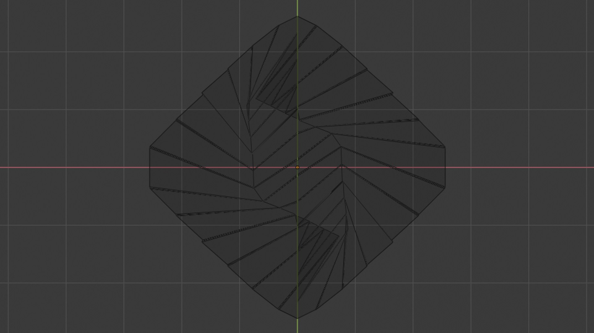 3D artistic decorative peak structure model - TurboSquid 1599651
