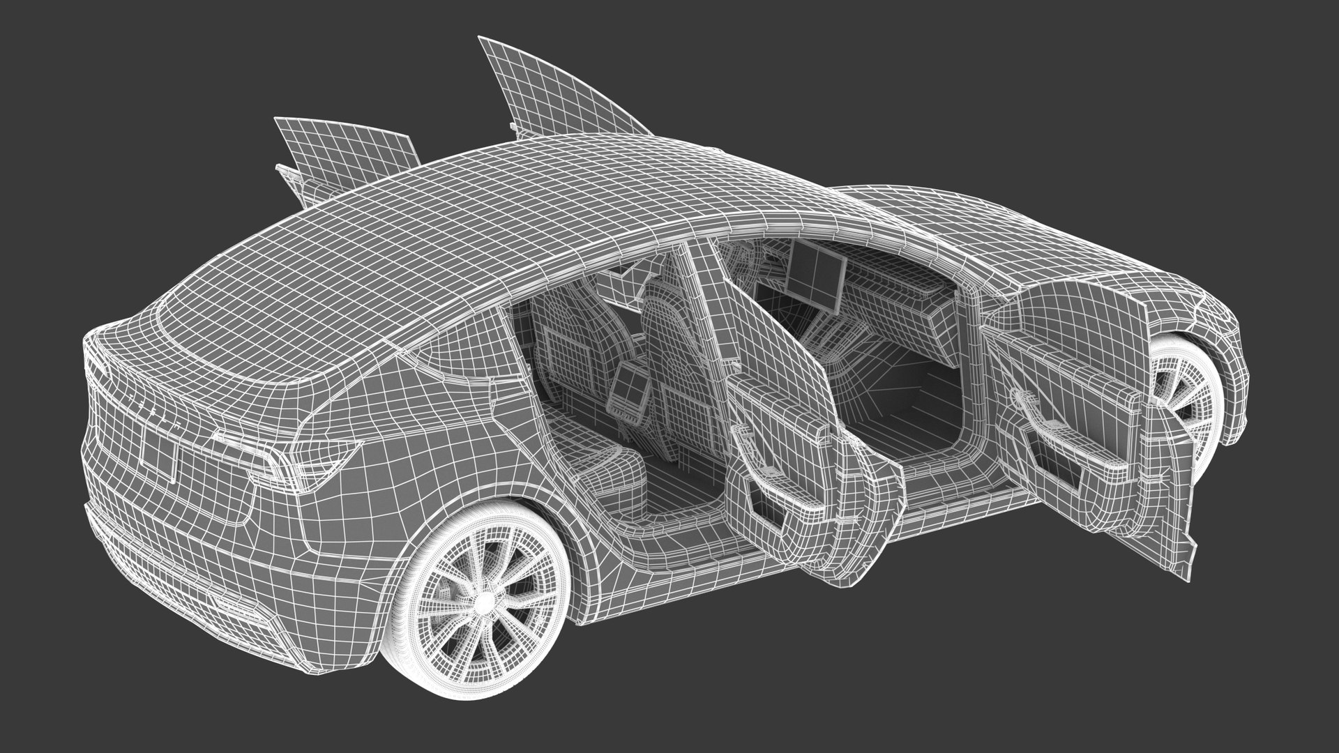 3D 2023 Tesla Model 3 Model - TurboSquid 2417879
