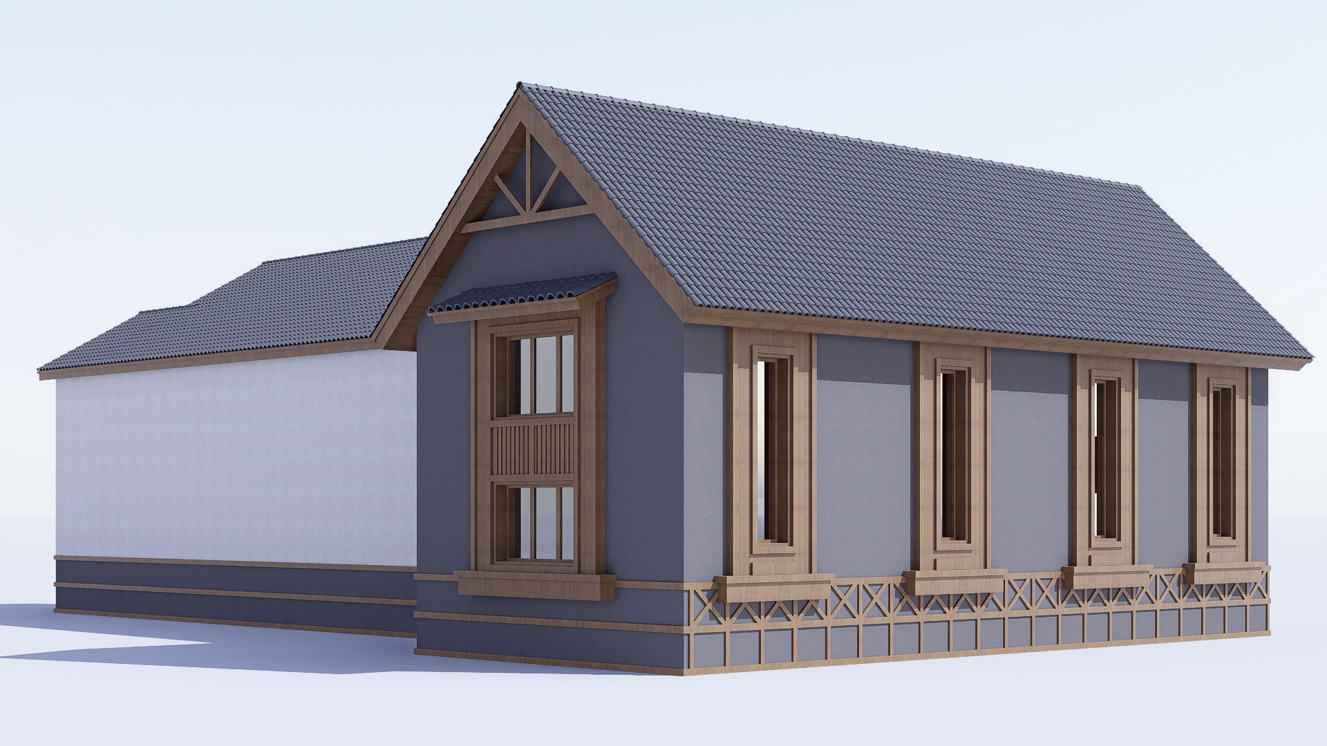 Village Building 4 3D Model - TurboSquid 2263766