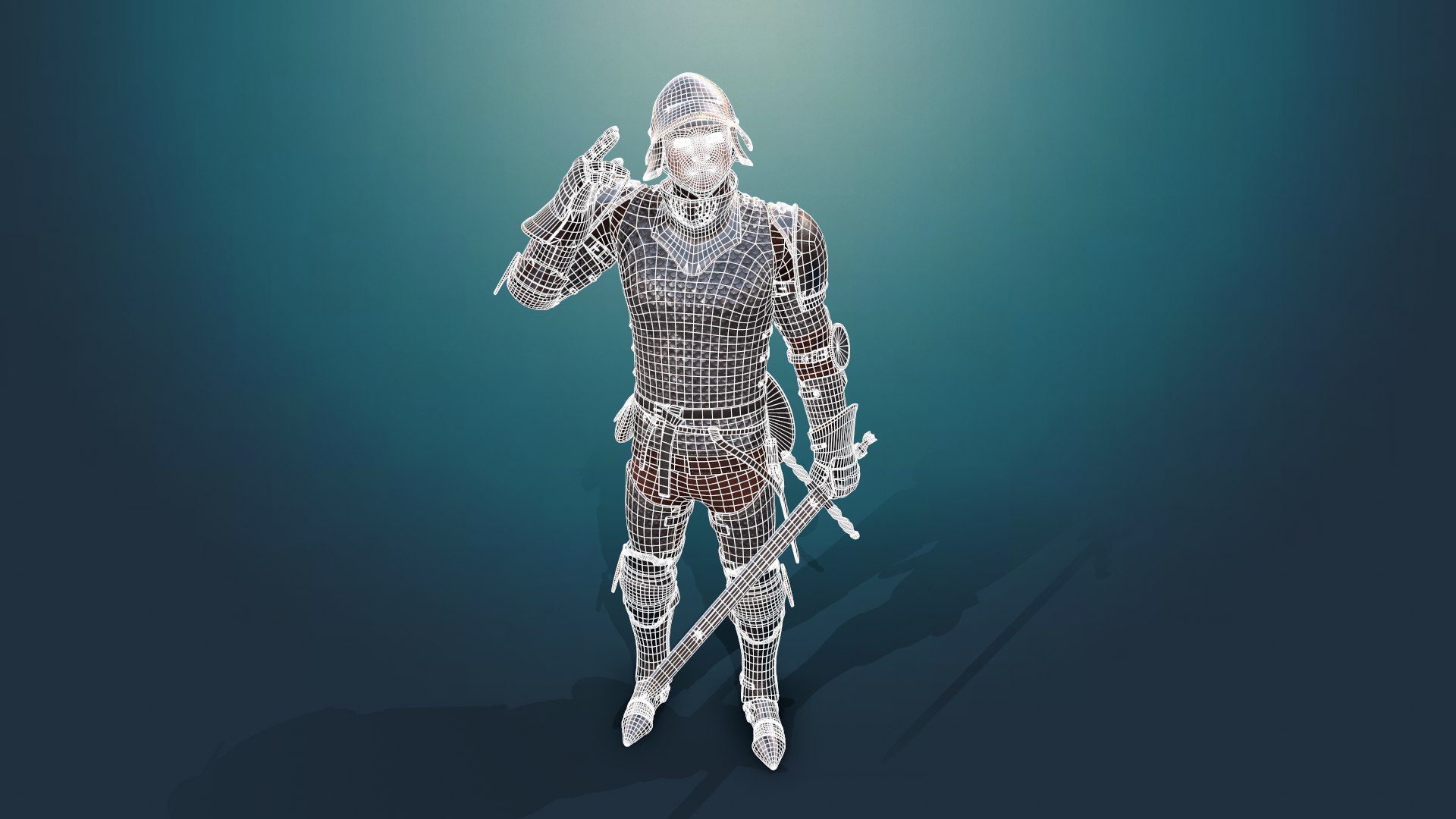 Knight Male Character 3D Model - TurboSquid 1666569
