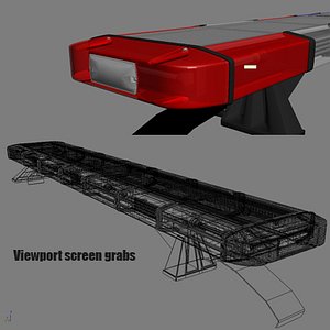 Low Poly Police Light 3D Models for Download | TurboSquid