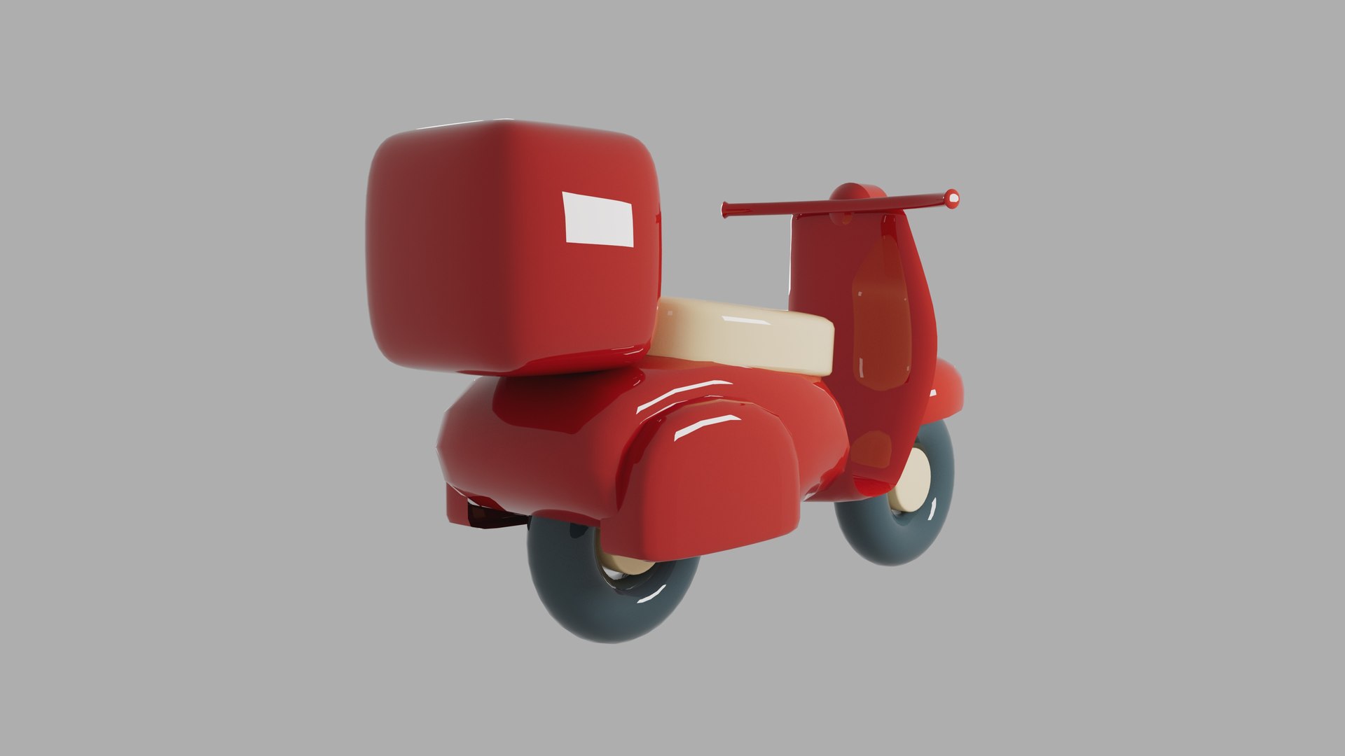 Pizza Delivery Bike 3D Model 3D Model - TurboSquid 1988248