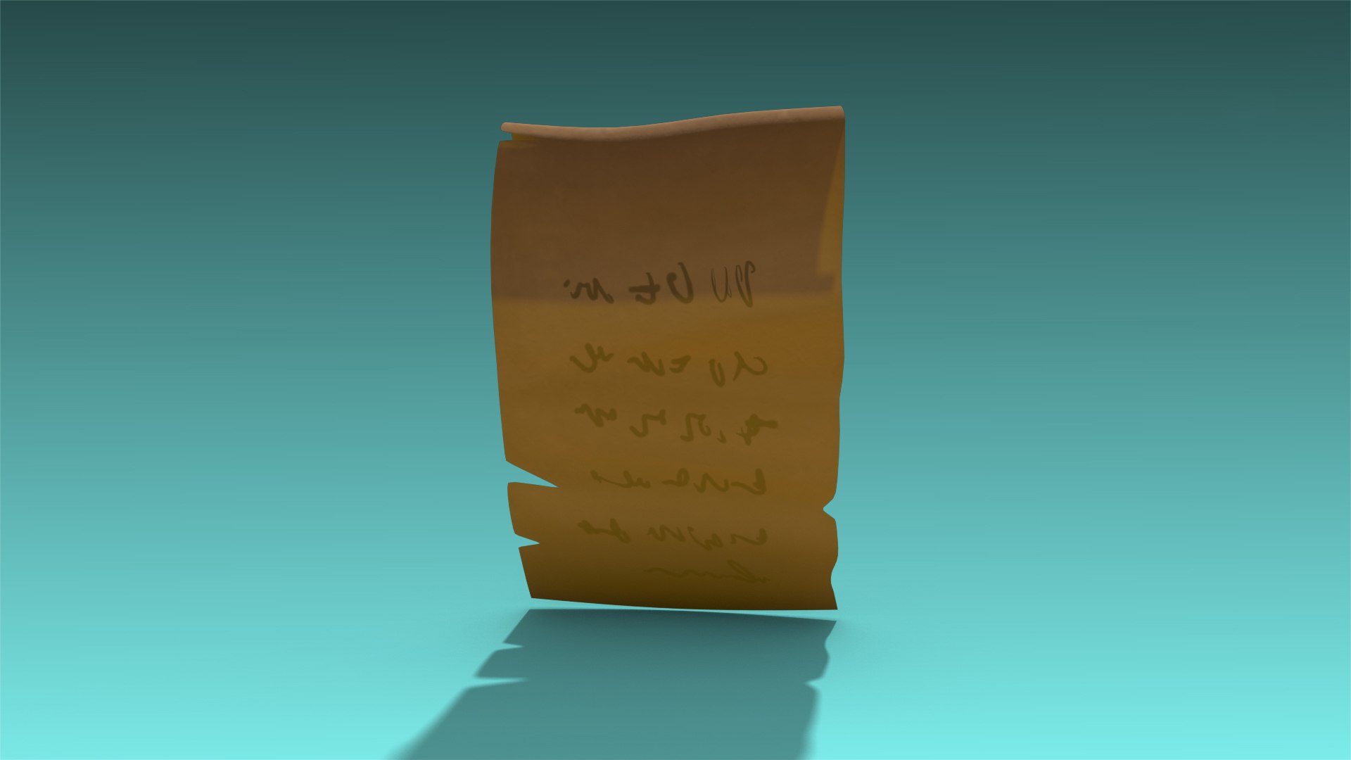 Low-poly Letter 3D - TurboSquid 1658918