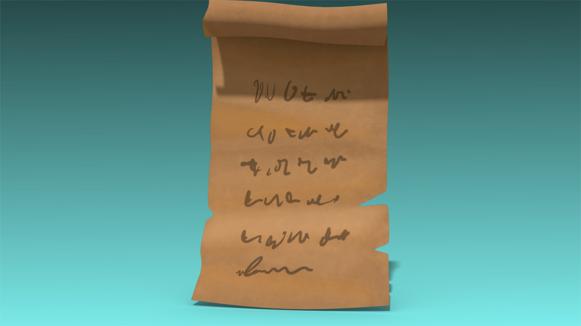 Low-poly Letter 3D - TurboSquid 1658918