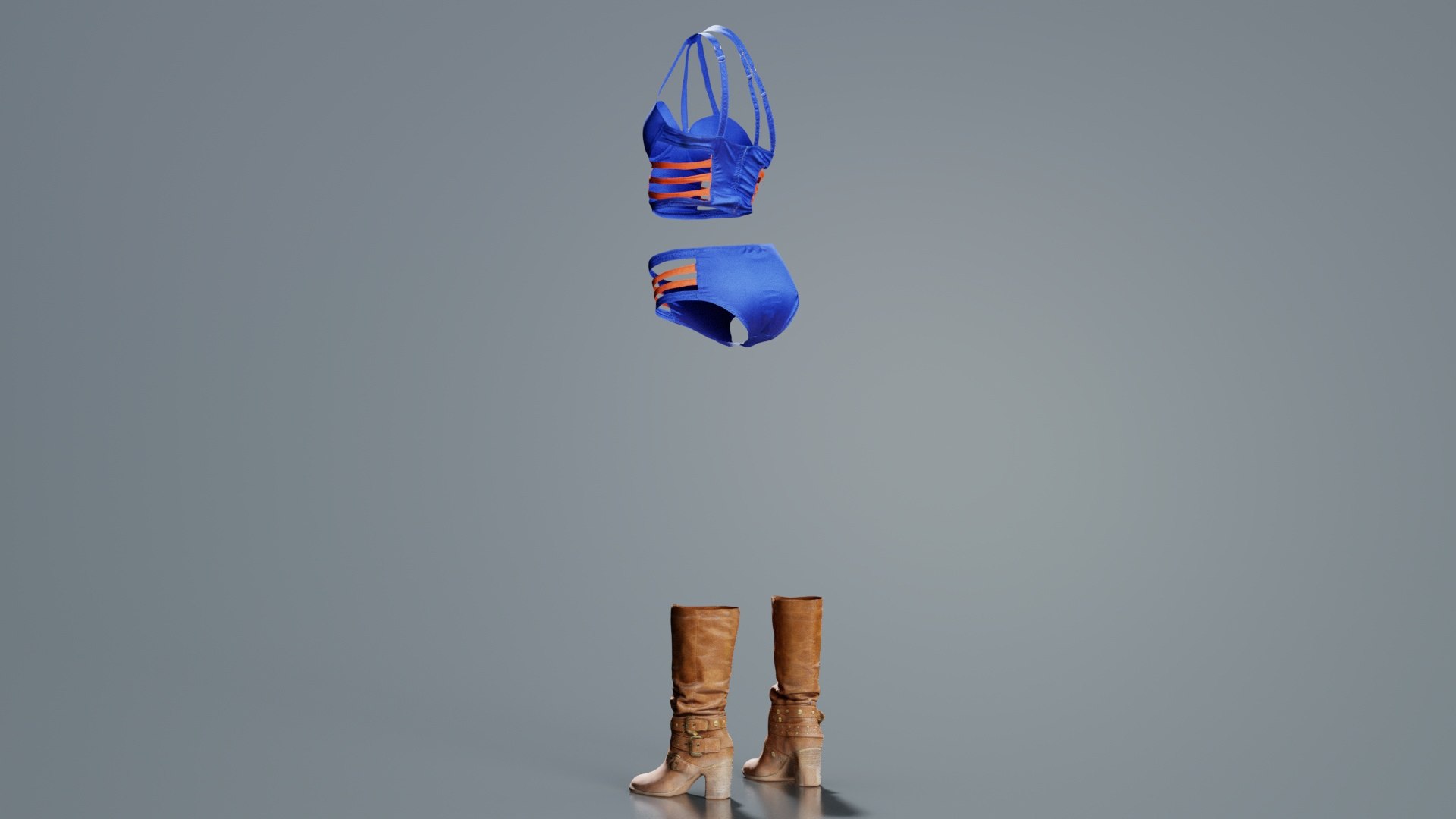 Strap Suit Remastered Model - TurboSquid 2361289