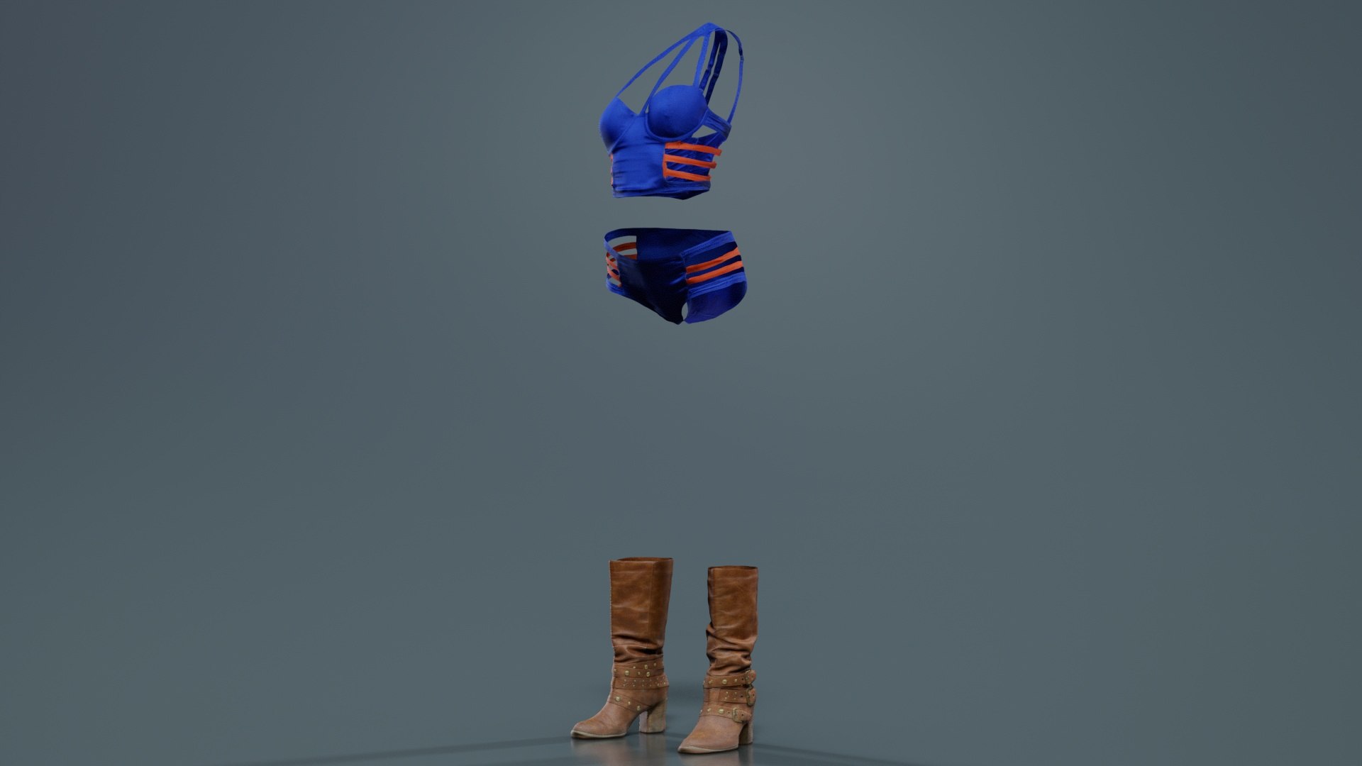 Strap Suit Remastered Model - TurboSquid 2361289