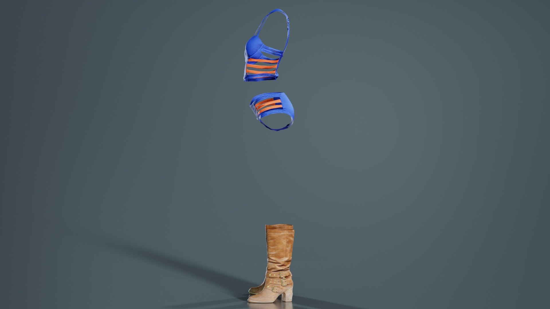 Strap Suit Remastered Model - TurboSquid 2361289