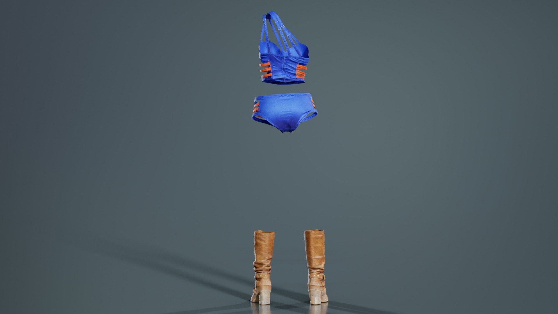 Strap Suit Remastered Model - TurboSquid 2361289