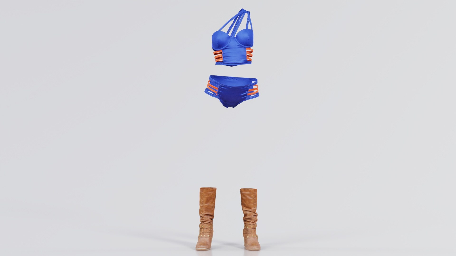 Strap Suit Remastered Model - TurboSquid 2361289