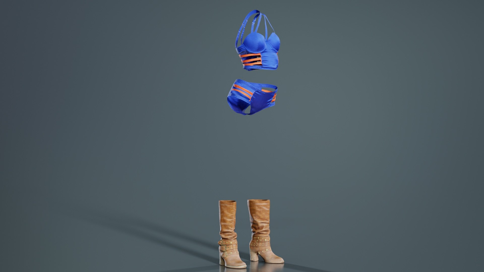 Strap Suit Remastered Model - TurboSquid 2361289