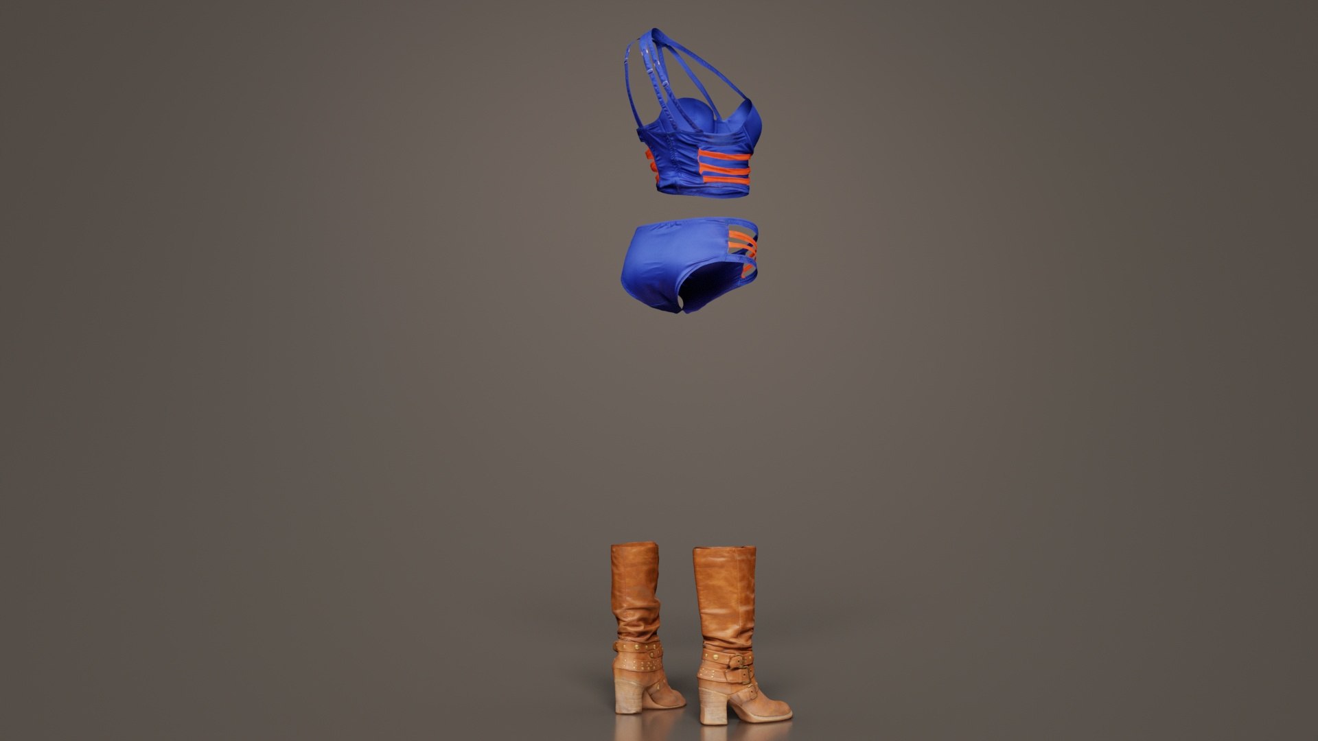 Strap Suit Remastered Model - TurboSquid 2361289