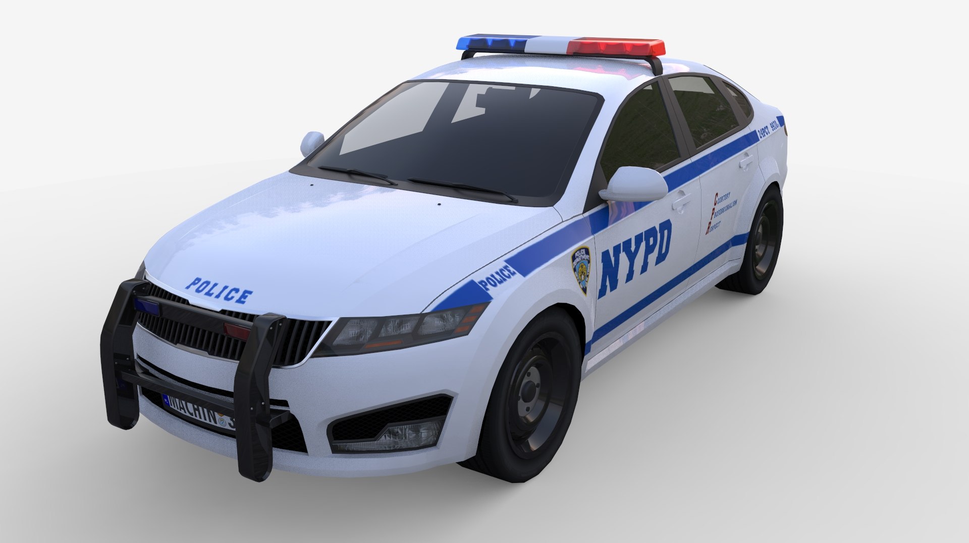 3d Generic Nypd Police