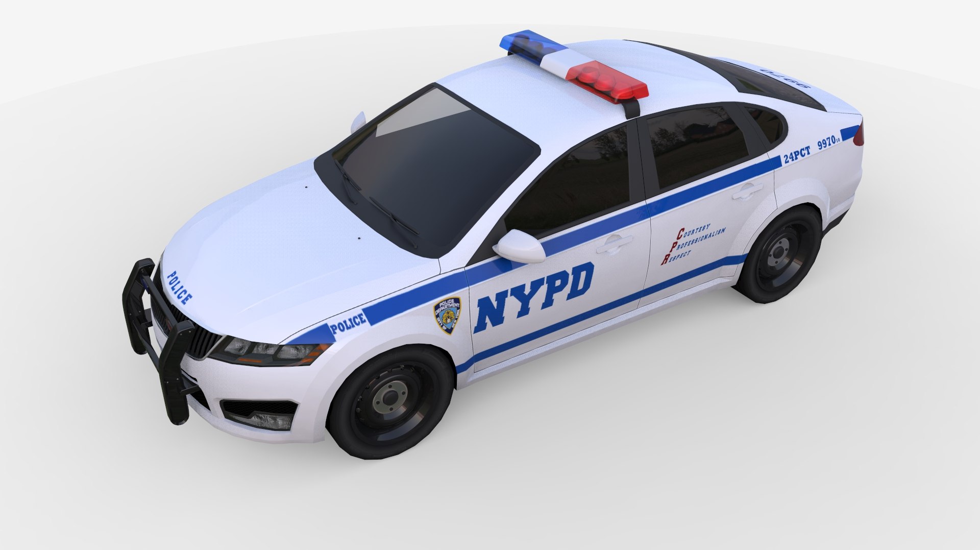 3d Generic Nypd Police