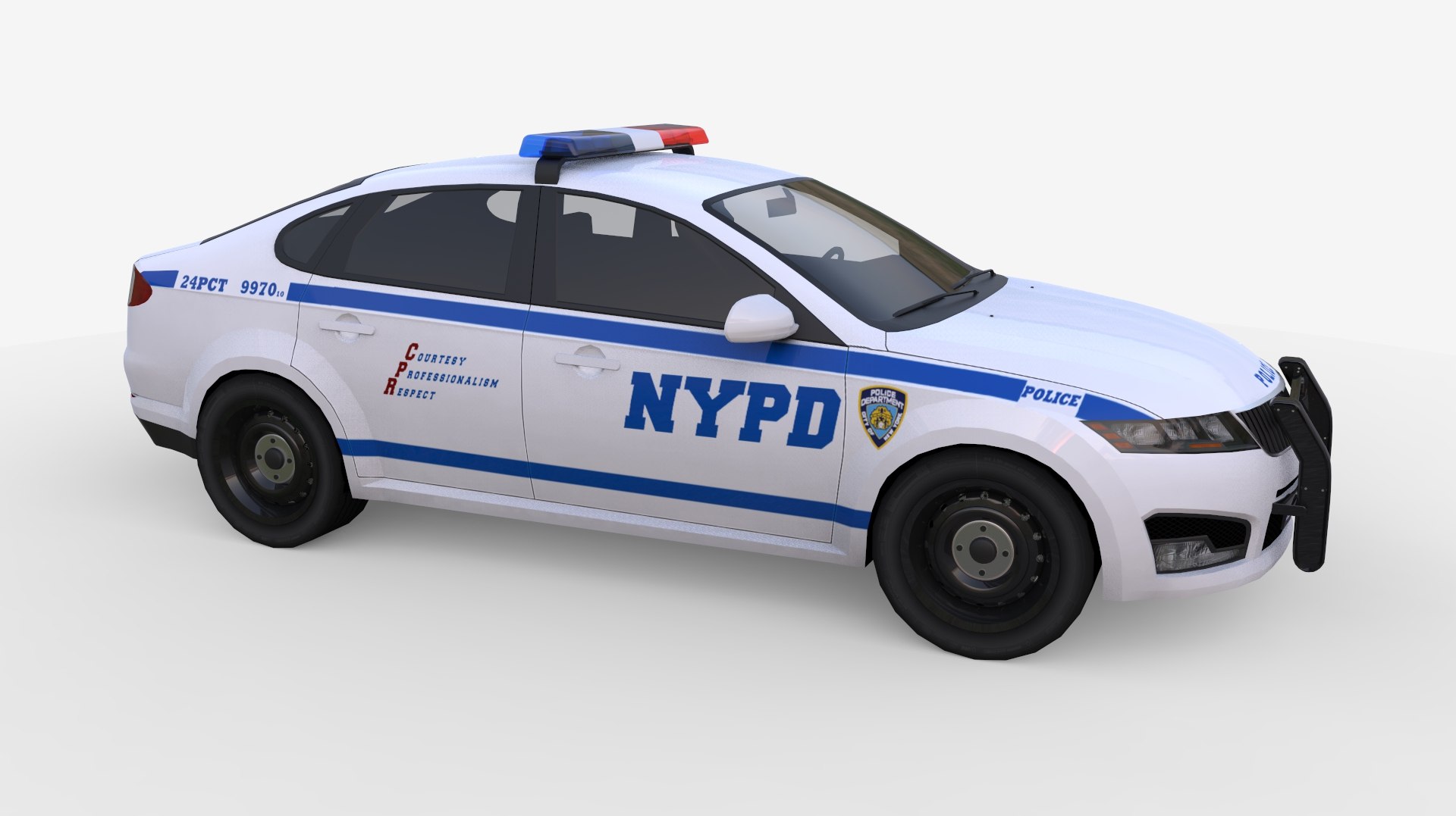 3d Generic Nypd Police