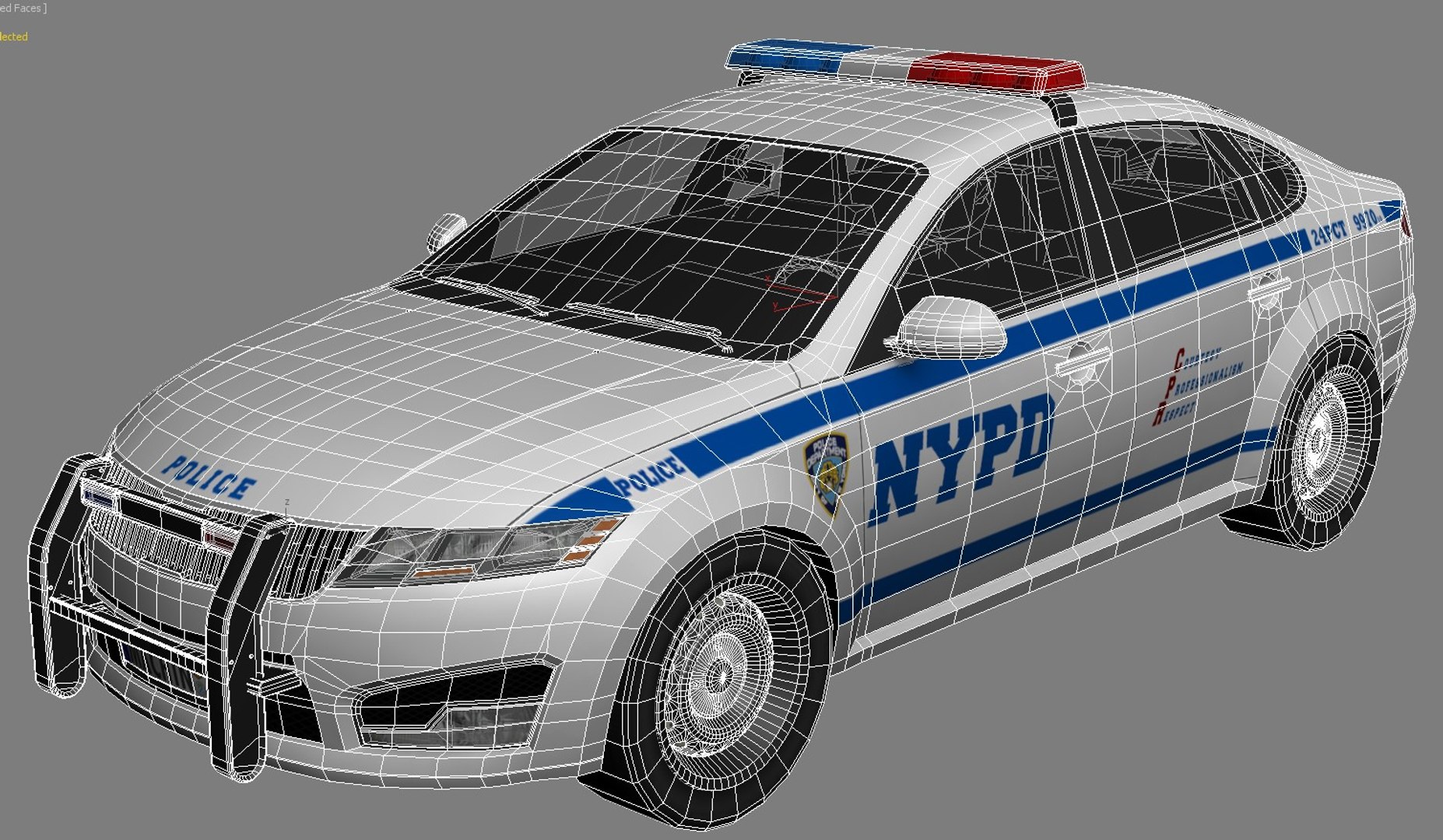 3d Generic Nypd Police