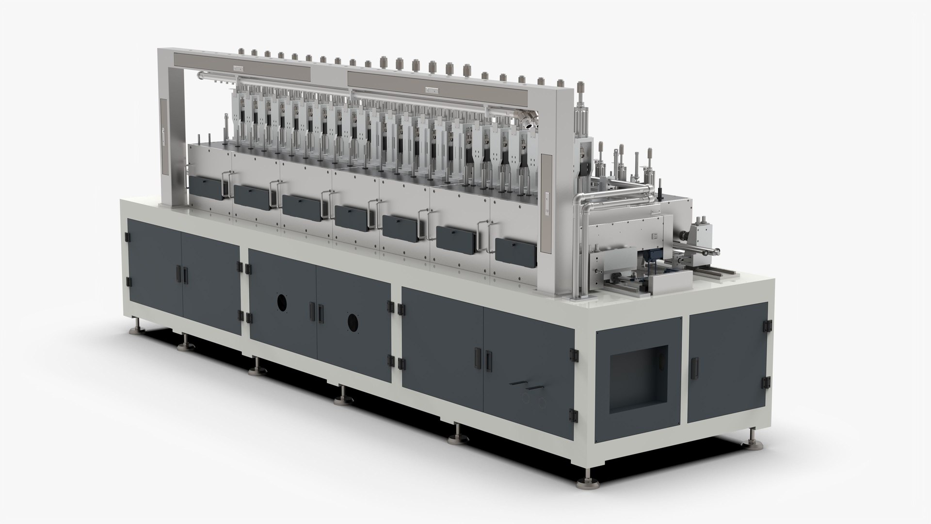 3D Automatic Glass Heat Absorption Forming Machine Model - TurboSquid ...