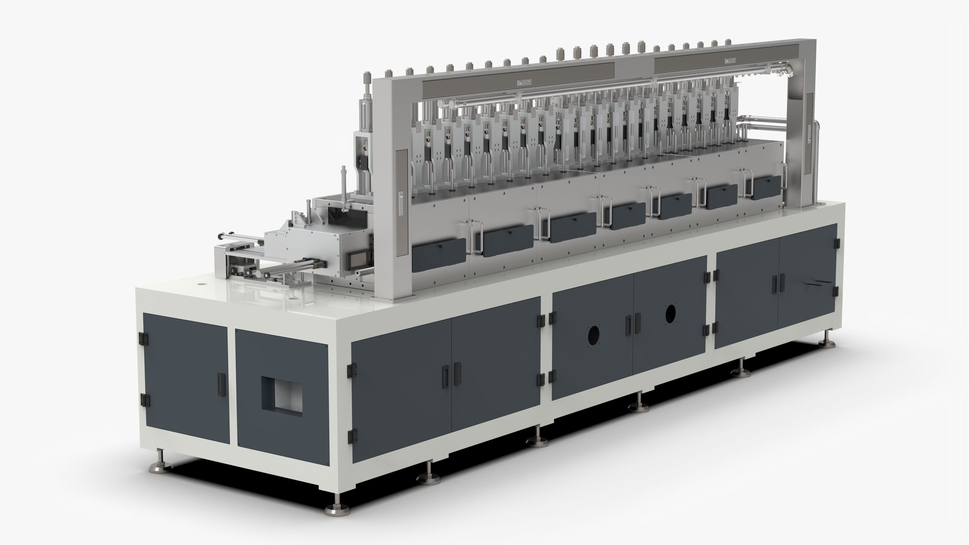 3D Automatic Glass Heat Absorption Forming Machine Model - TurboSquid ...