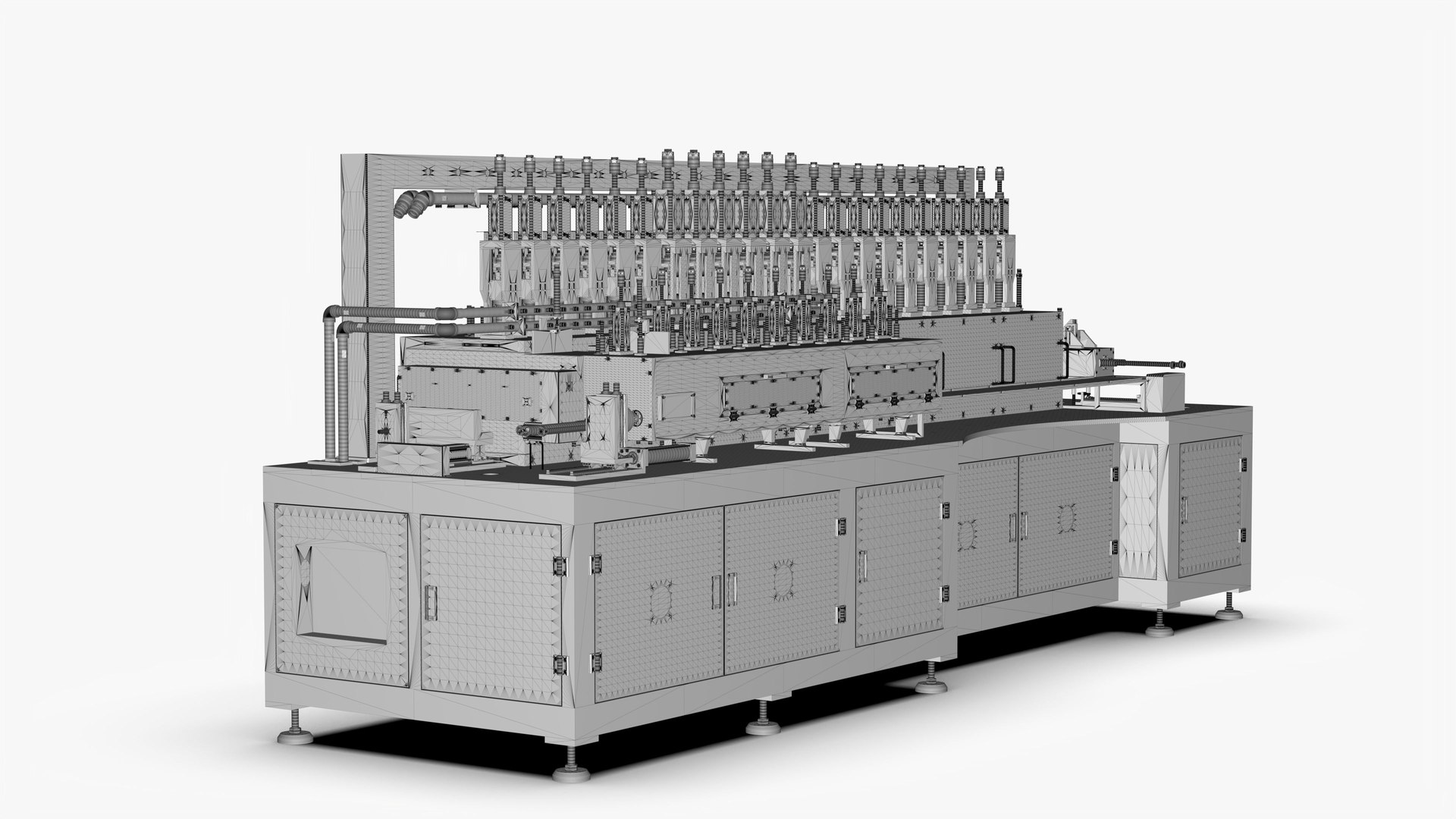 3D Automatic Glass Heat Absorption Forming Machine Model - TurboSquid ...