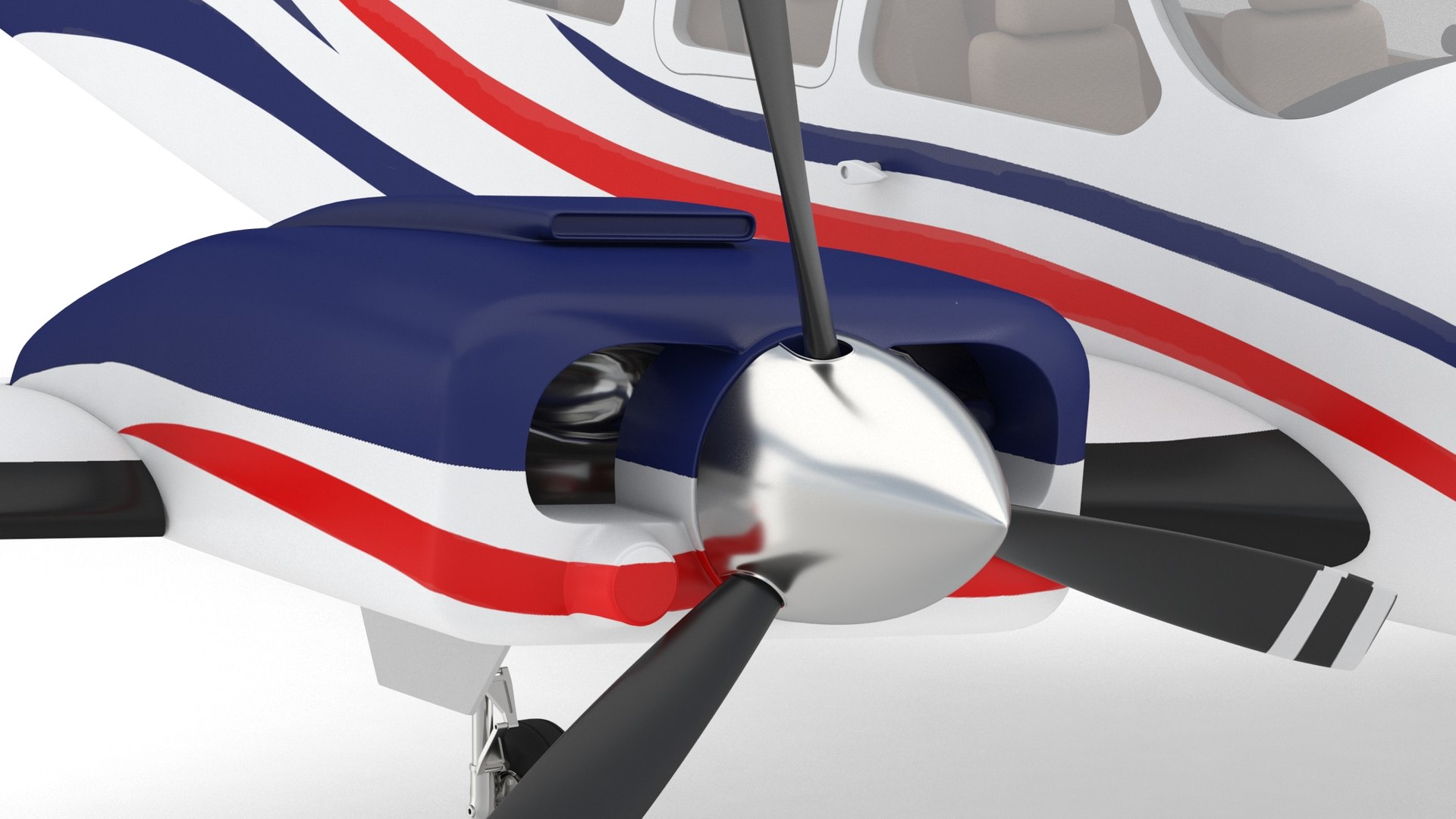 3D Beechcraft Baron G58 Model - TurboSquid 1901179
