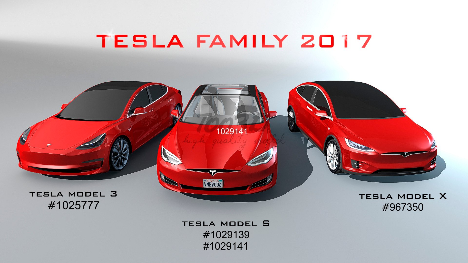 Tesla S 3d C4d