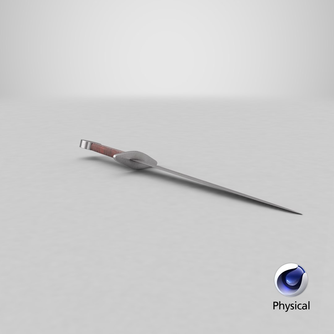 Dagger short 3D model - TurboSquid 1412058