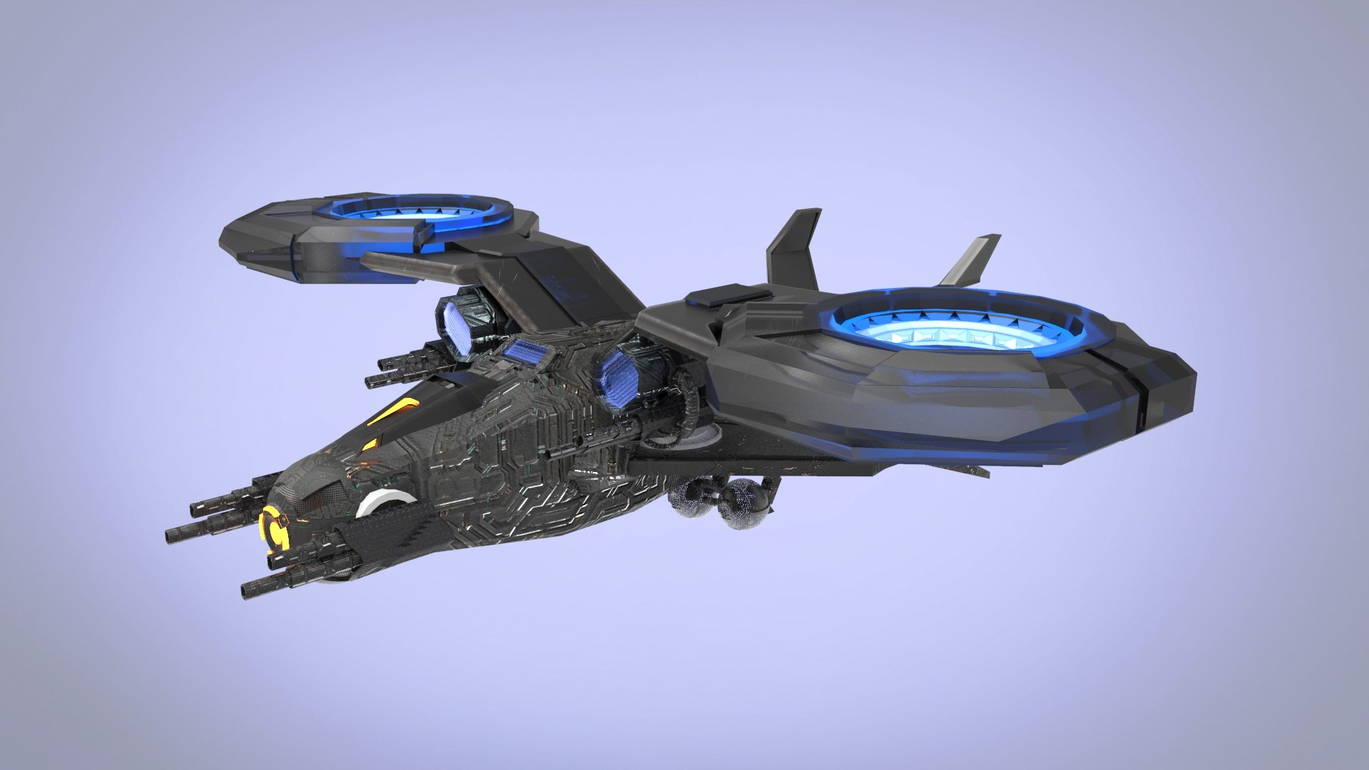 3D Dragon Spaceship JET Model - TurboSquid 1731225