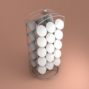 keurig cup coffee 3d model