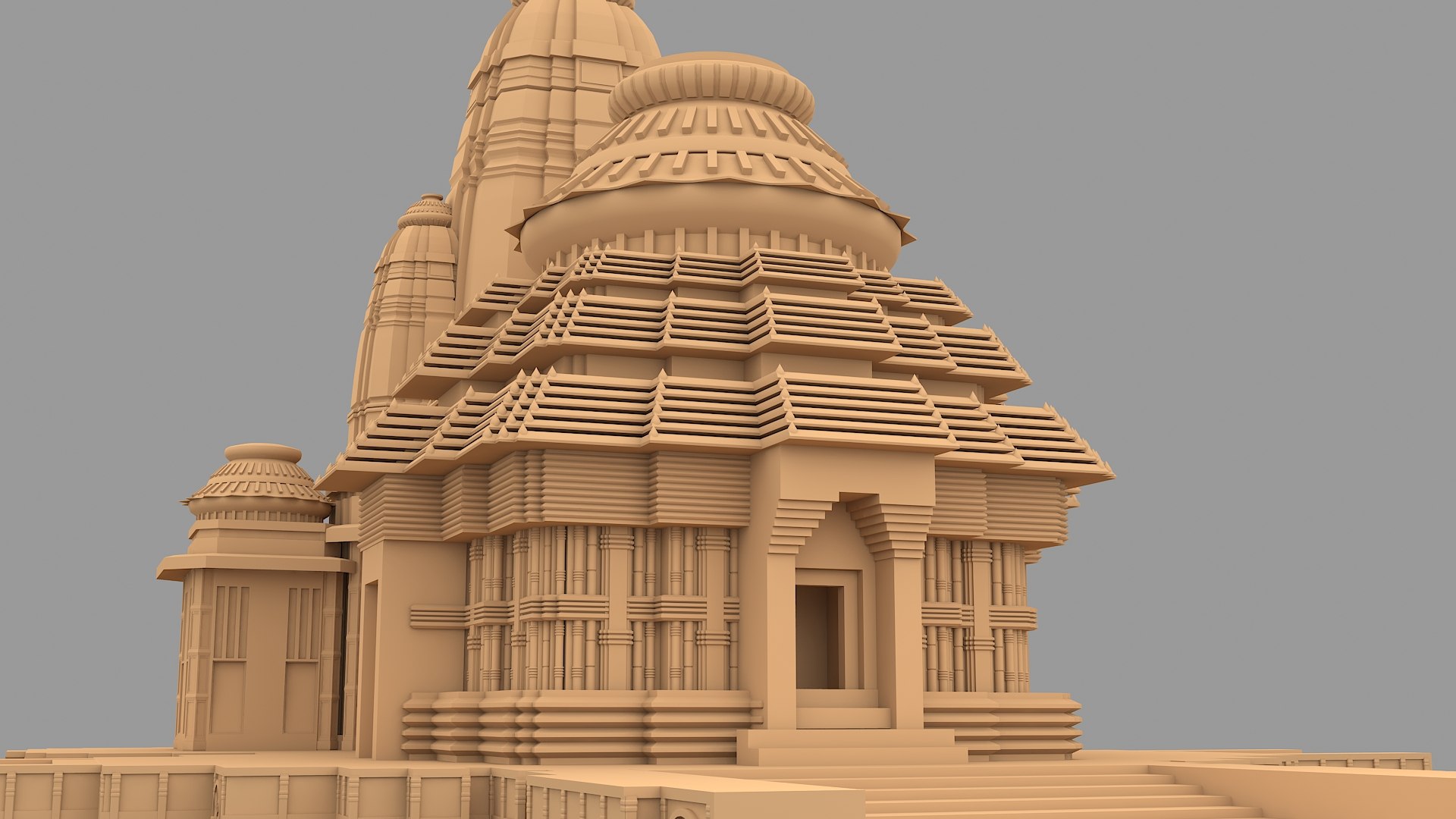3D Konark Sun Temple Model - TurboSquid 1938974