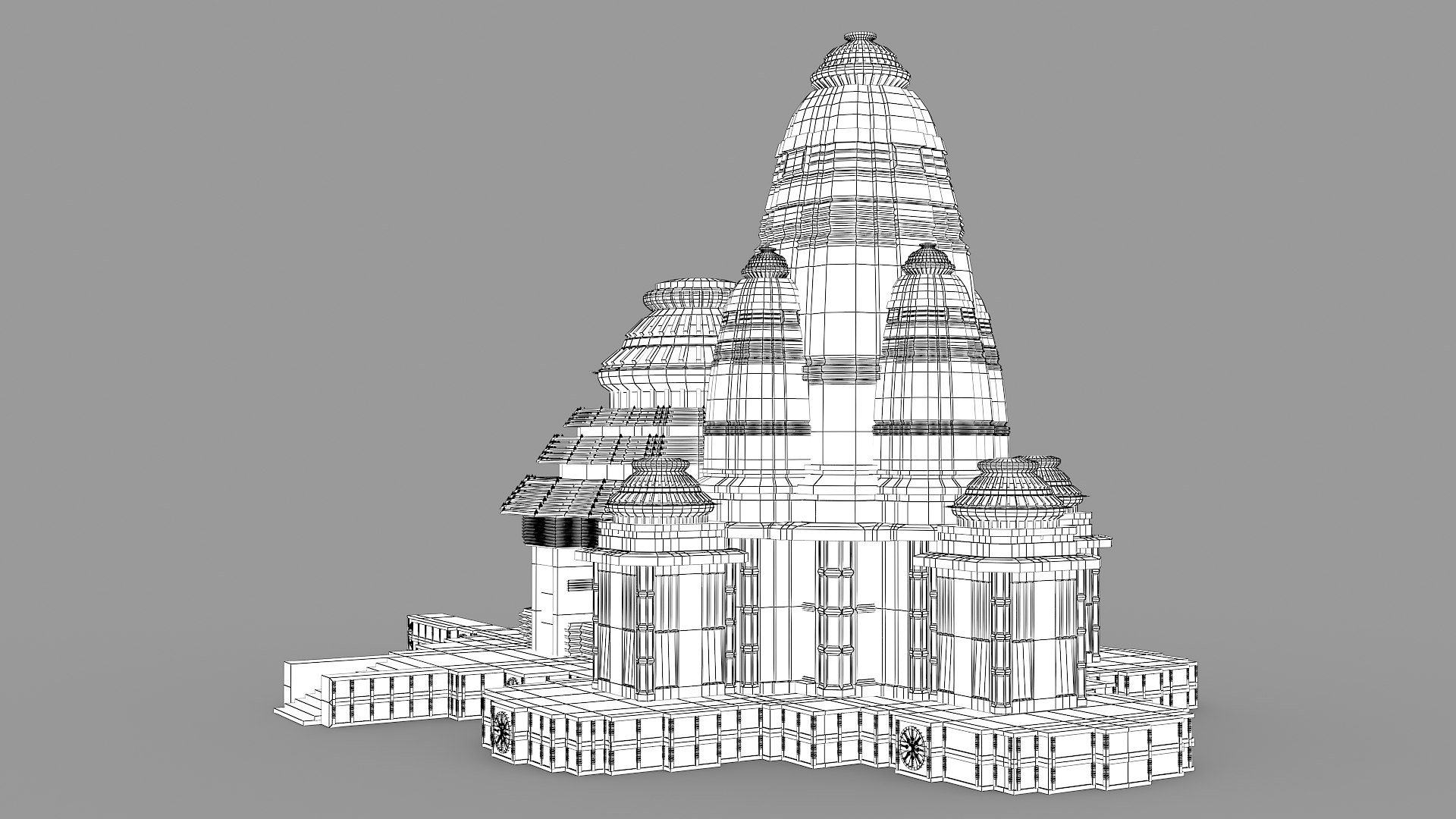 3D Konark Sun Temple Model - TurboSquid 1938974
