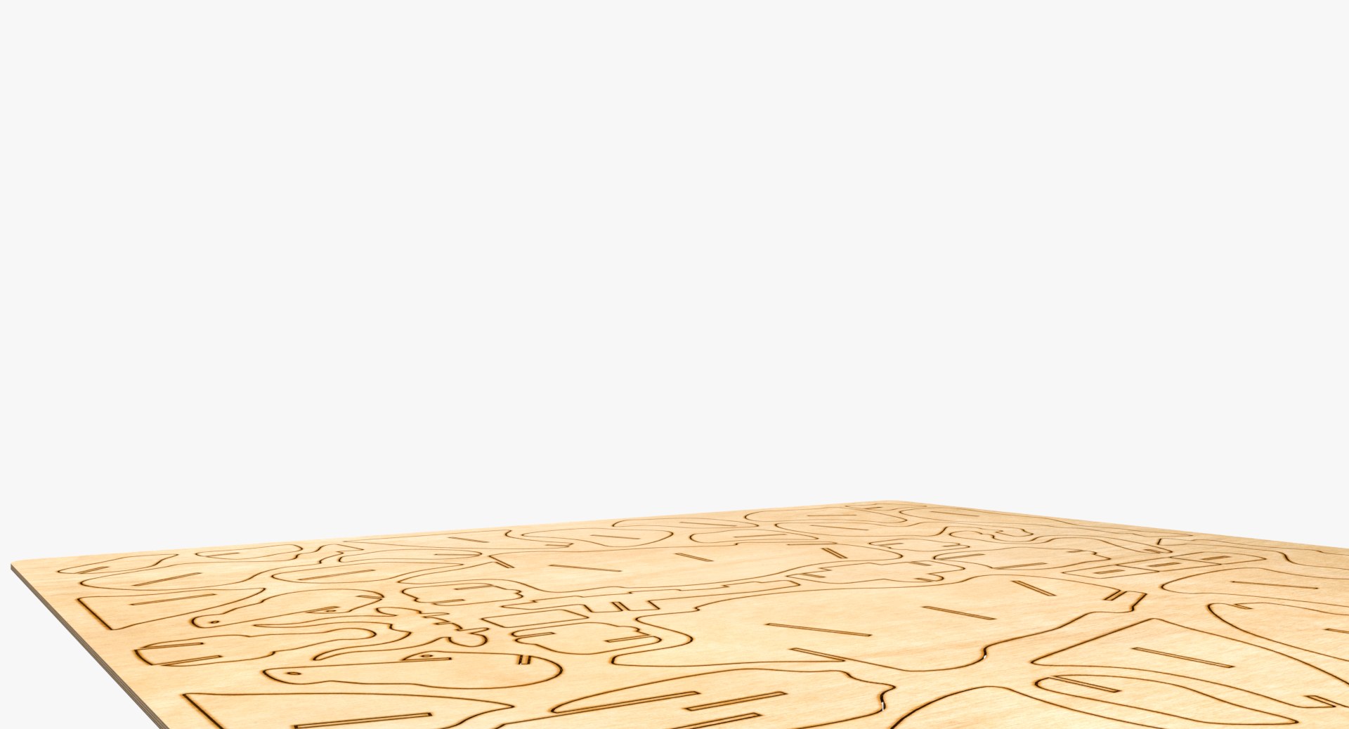 Bull Laser Cut Animation 3D - TurboSquid 1296188