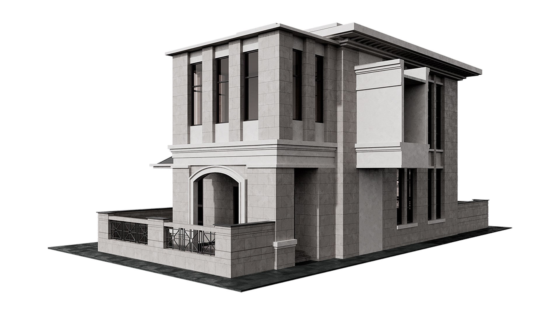 Villa Block 02 3D - TurboSquid 1856029