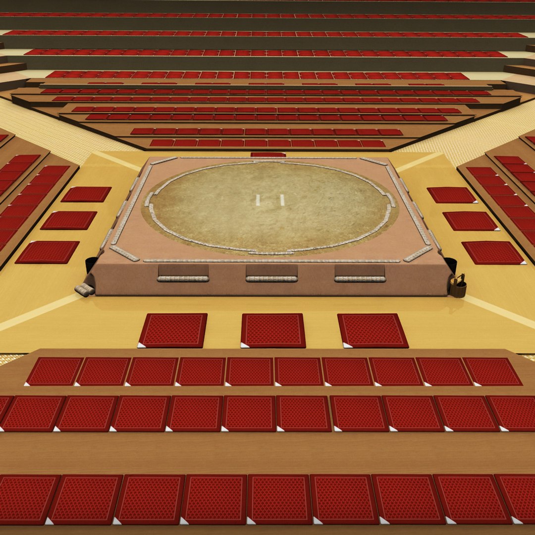 Sumo Arena 3d Obj