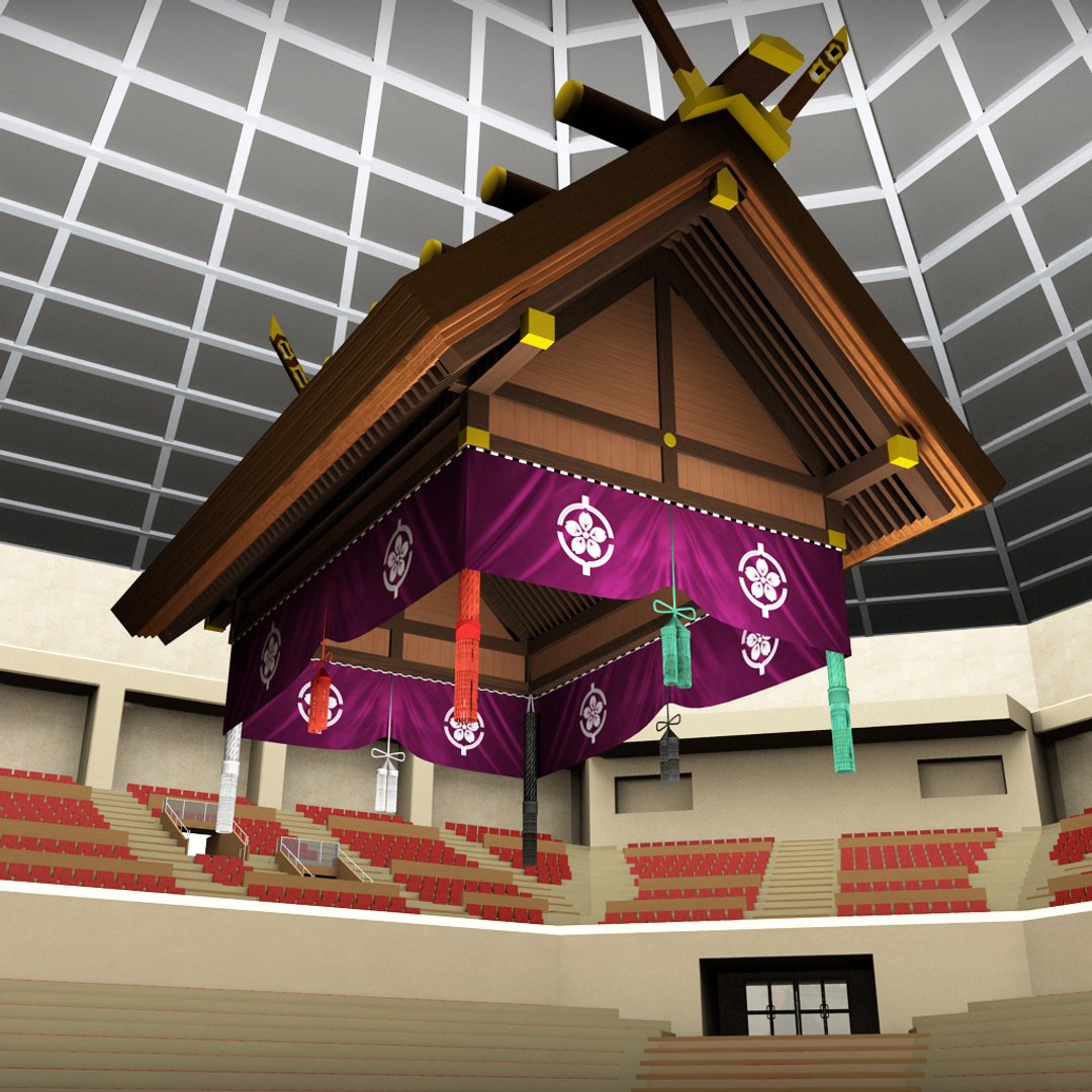 Sumo Arena 3d Obj