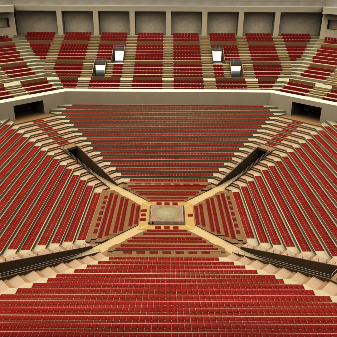 Sumo Arena 3d Obj