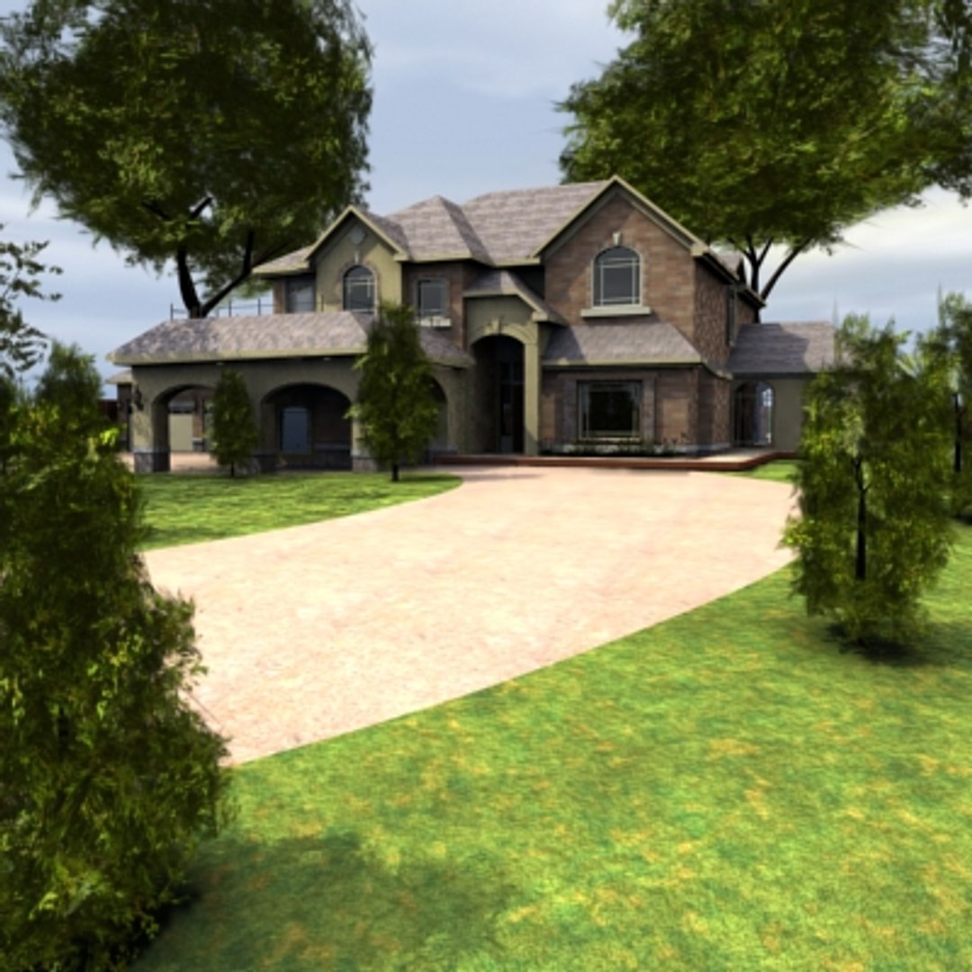 Luxury Home - 3d Model