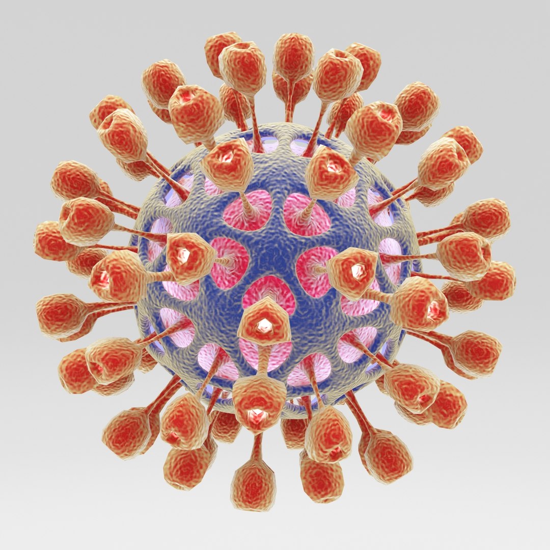 Light Virus 3d Model