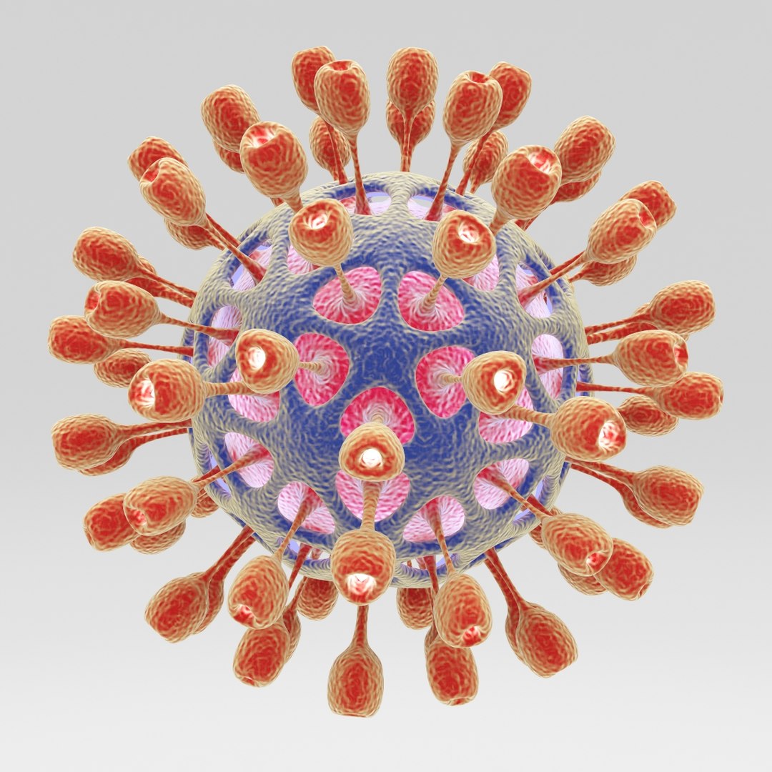 Light Virus 3d Model