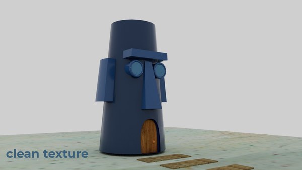 modelo 3d Squidward House - TurboSquid 1981187