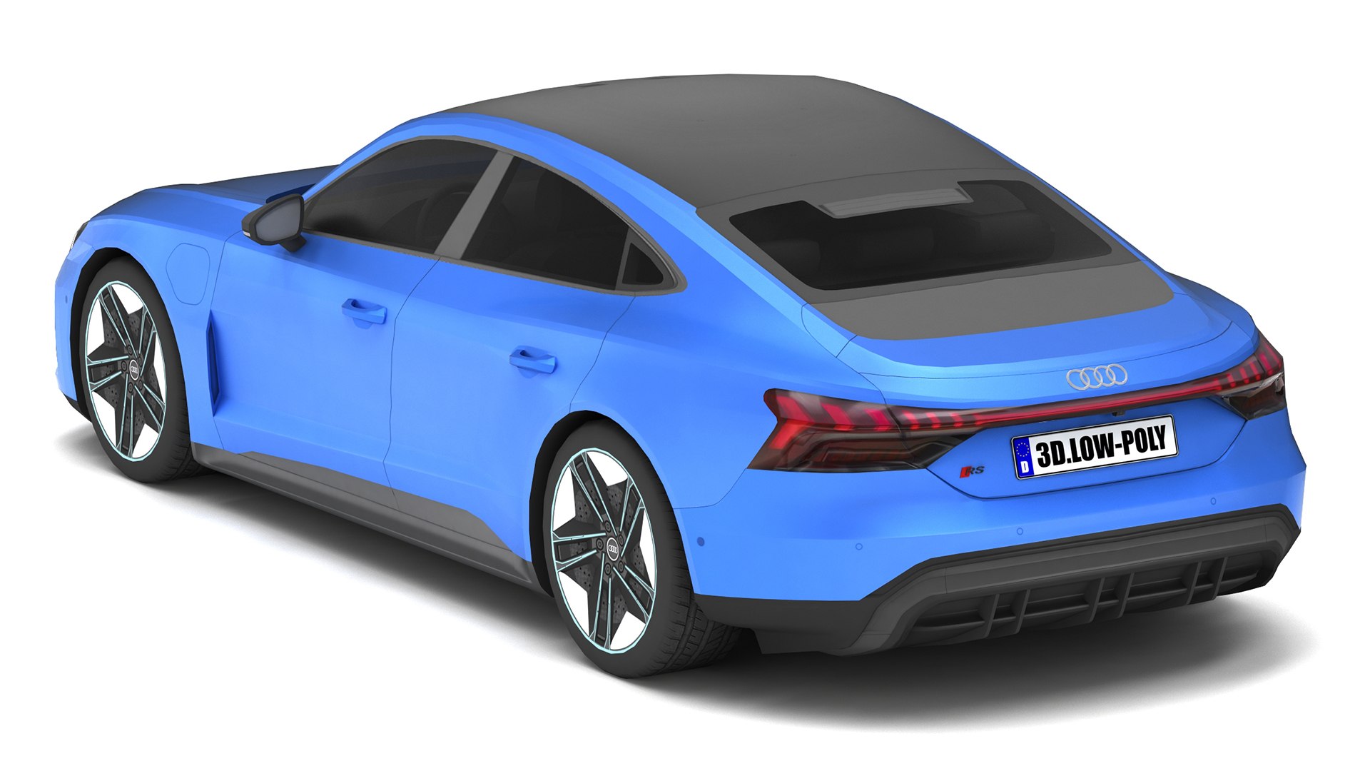 3D Realistic Mobile Car 3 Model - TurboSquid 1948626