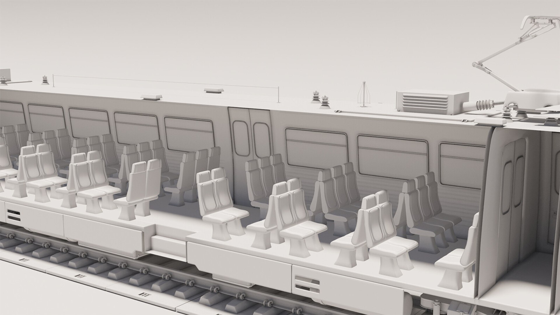 3D Railway KITBASH Set Subdivision Ready - TurboSquid 1988040