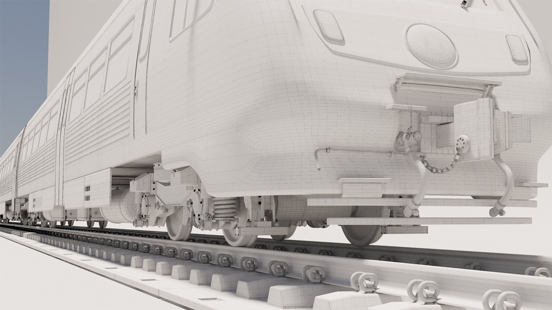 3D Railway KITBASH Set Subdivision Ready - TurboSquid 1988040