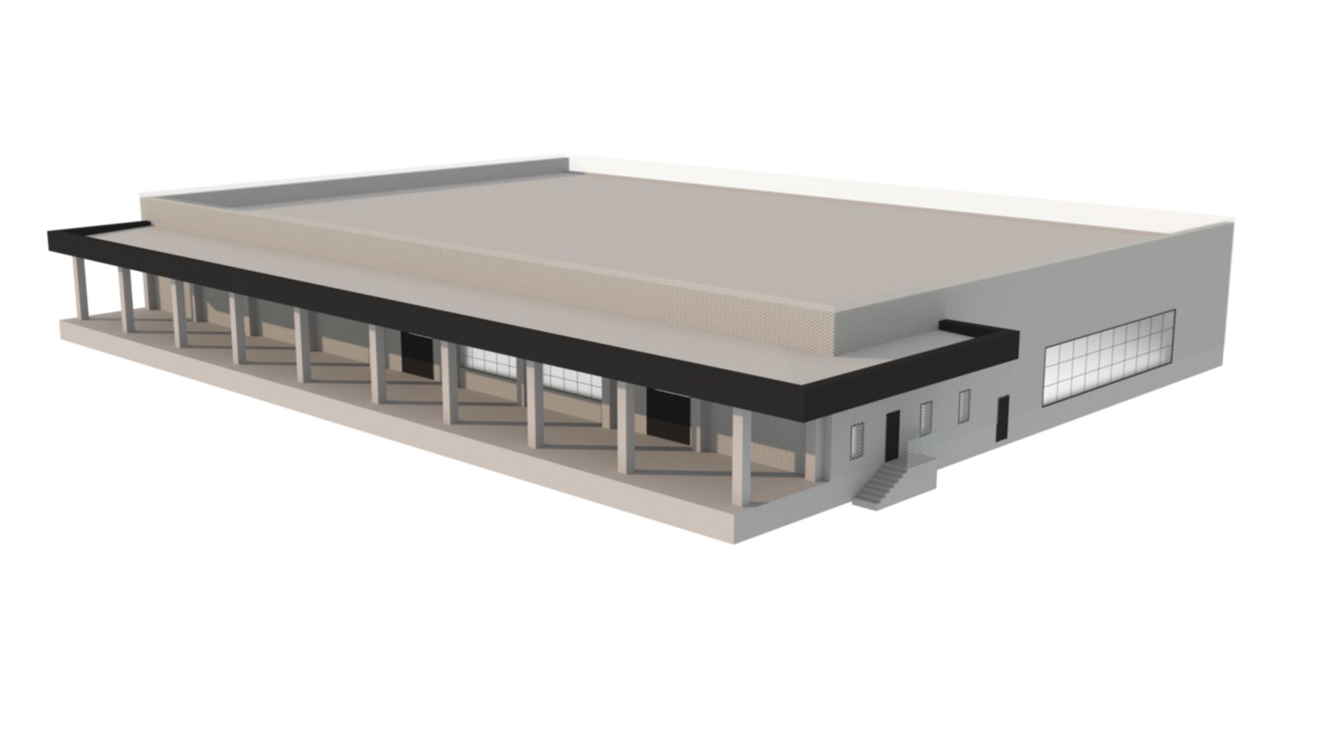 3D Model Storehouse Warehouse - TurboSquid 1796965