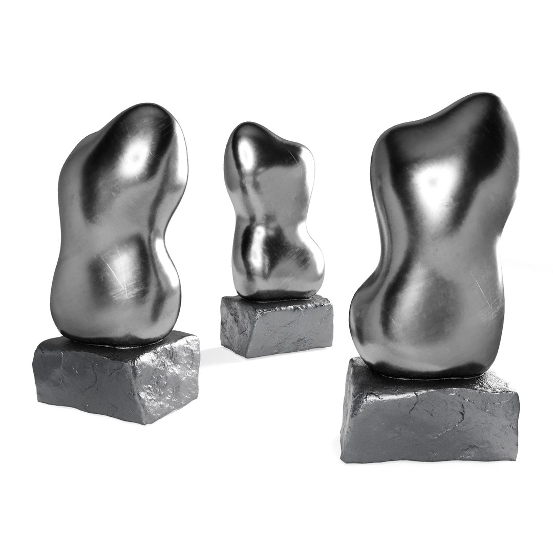 Amorph Figure Sculpture 3D Model - TurboSquid 1950973