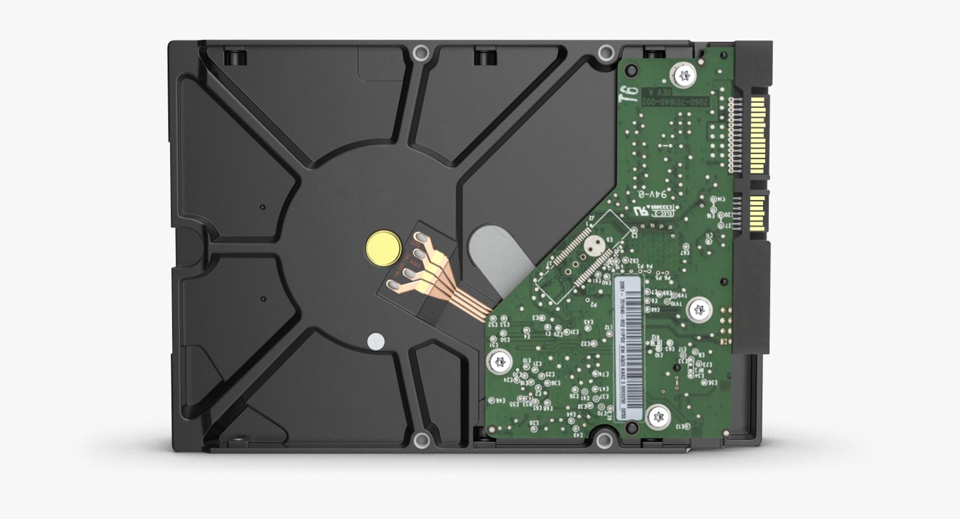 3d Model Hard Drive Storage Hdd