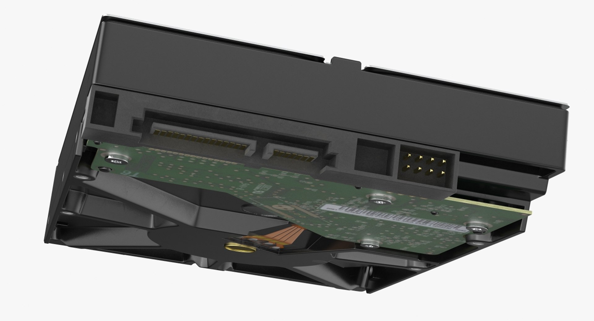 3d Model Hard Drive Storage Hdd
