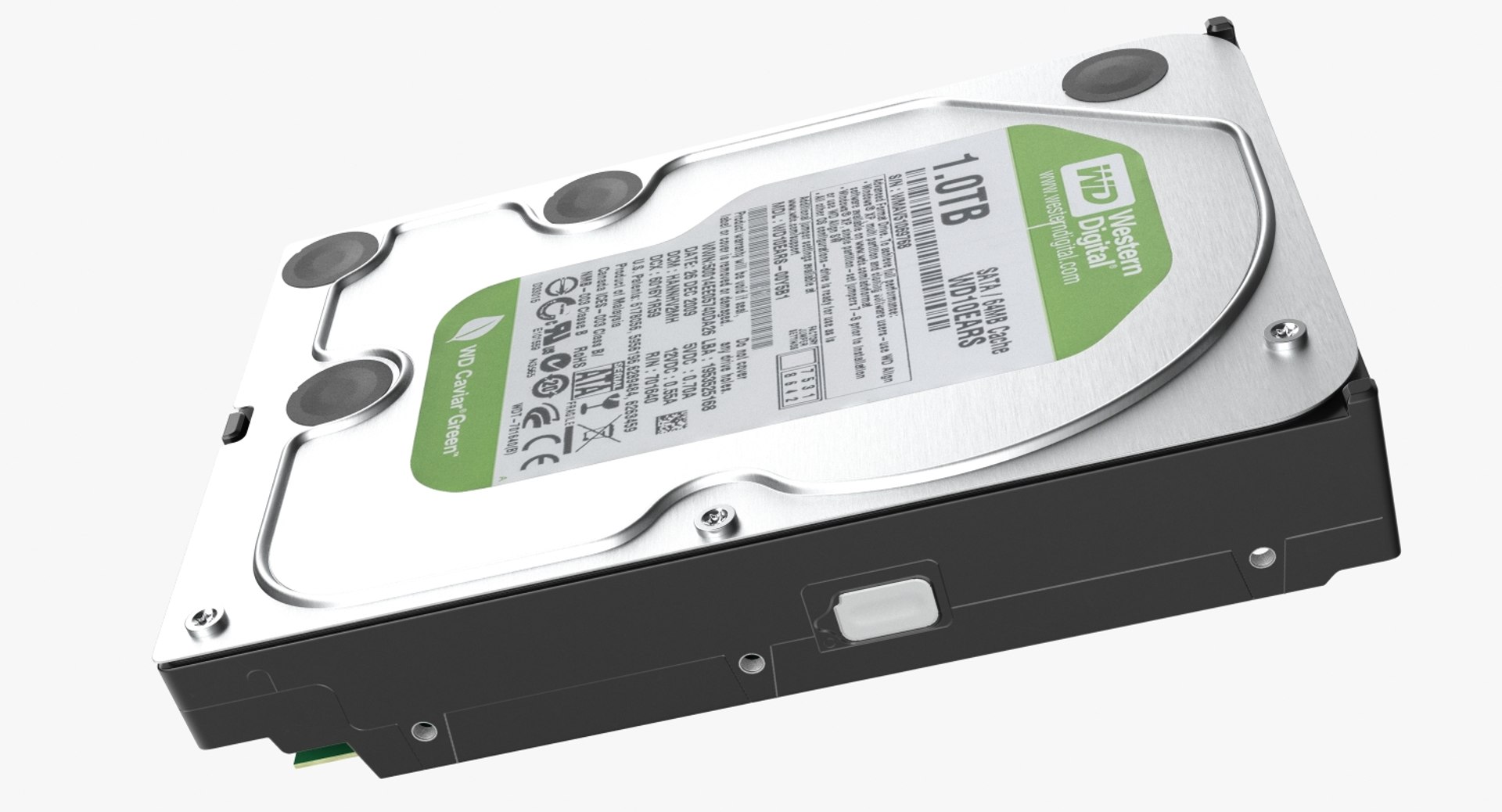 3d Model Hard Drive Storage Hdd